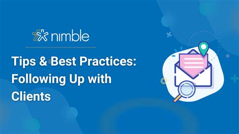 Nimble Tips Best Practices Following Up With Clients Nimble Blog