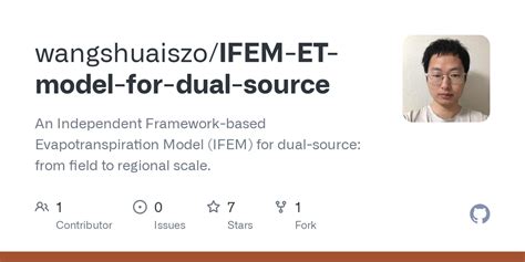 Github Wangshuaiszoifem Et Model For Dual Source An Independent