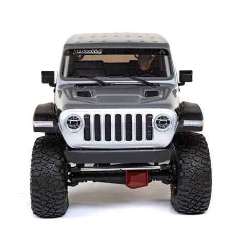 Axial Scx6 Jeep Jlu Wrangler 1 6 4wd Rtr Electric Rock Crawler Silver
