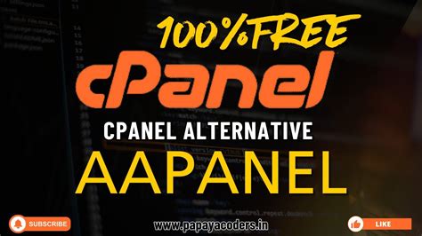 Cpanel Alternative Aapanel Best Hosting Panel 100 Free Aapanel Best Free Cpanel