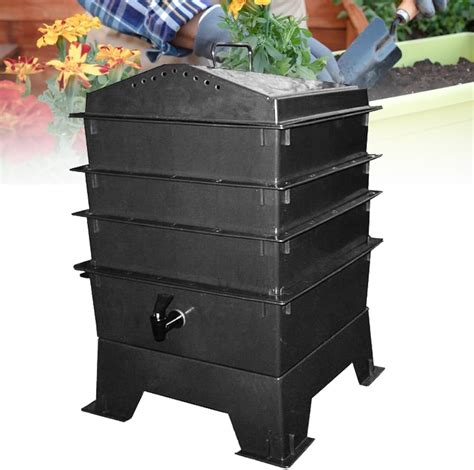 5 Tray Worm Compost Kit Heavy Duty Worm Composter Nepal Ubuy