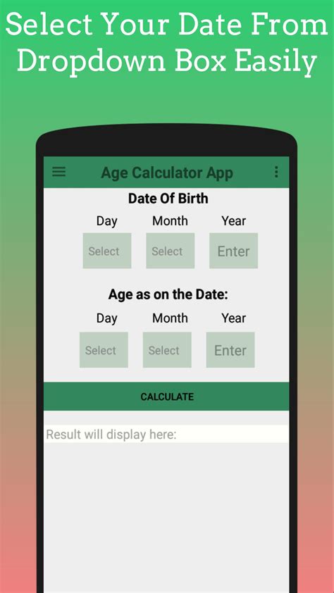 Descarga De Apk De Age Calculator App Para Android