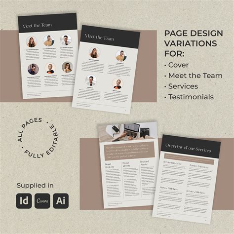 Project Proposal Guide Template Brand Designer Quote Pack Template