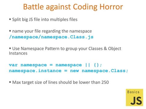 Js Basics Ppt