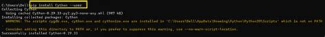 Modulenotfounderror No Module Named Cython Solved