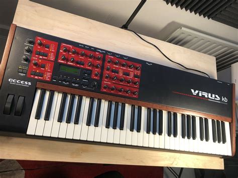Matrixsynth Access Virus Kb Virtual Analog Synthesizer 61 Key Synth
