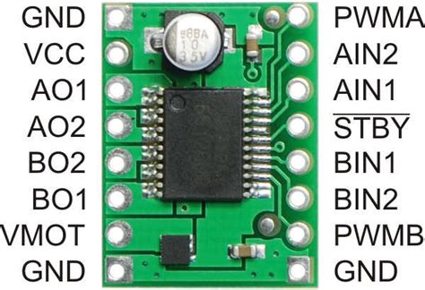 Using The Pololu Tb6612fng Dual Motor Driver With An Arduino To Control