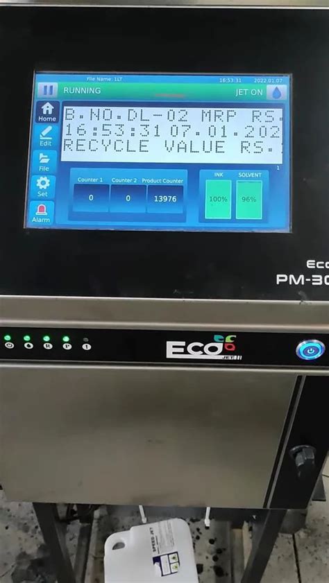 Industrial Inkjet Coding Machine At ₹ 195000 Piece Inkjet Batch Coding Machine In Pune Id