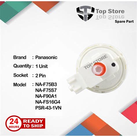 Panasonic Washing Machine Water Level Sensor Na F75b3 Na F75s7 Na F90a1 Na Fs16g4 Psr 43 1vn