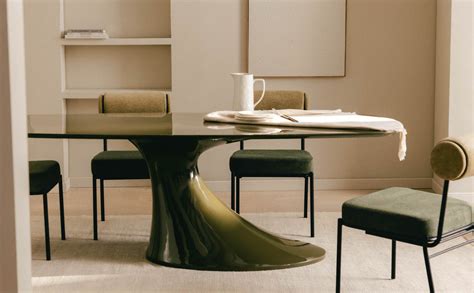 Rectangular Wooden And Fiberglass Dining Table 220x100 Cm Cool Flawas