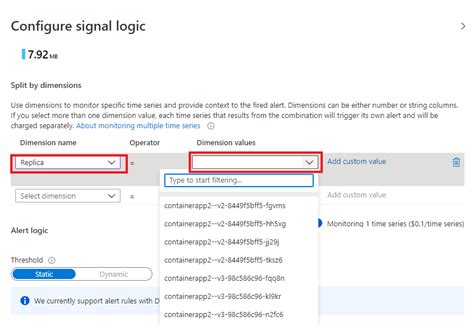 azure container apps のメトリックを監視します microsoft learn