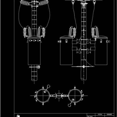 Transformer DWG Block For AutoCAD Designs CAD