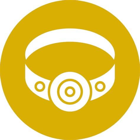 Premium Vector Head Lamp Icon Style