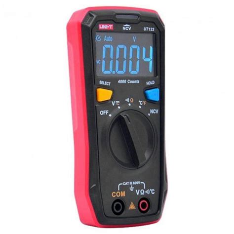 Цифровой мультиметр Uni T Ut 123t купить по выгодной цене 882 0 грн радиомагазин Radio Shop