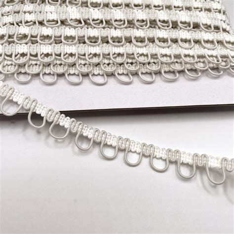 Trim Bridal Corsetry Wedding Military Costume Elastic Button Loop Per Metre