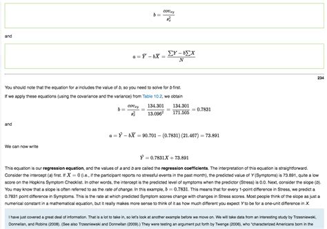 solved for the above example compute the regression