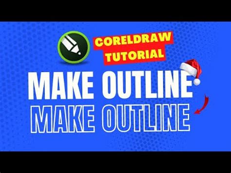 CORELDRAW TUTORIAL How To Change The Outline Size Color Of A Shape In Coreldraw YouTube