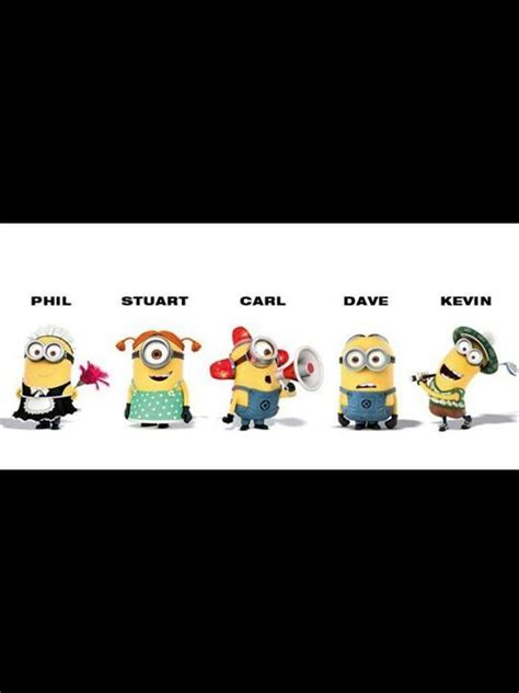 Minion Names Minions Funny Minions Minions Love