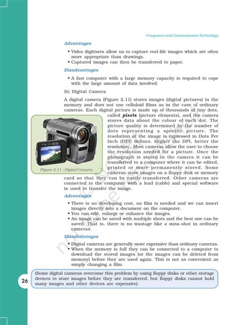Ncert Book For Class 11 Computers Chapter 2 Components Of Cct