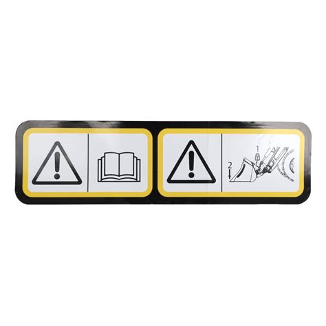Warning Decal Agco Parts