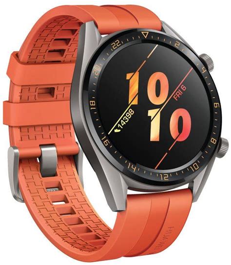 Specification Sheet Buy Online Huawei Watch Gt Active Orange Huawei Watch Gt Active Dark