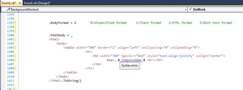 Html Code Syntax Error Stack Overflow