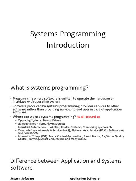 01 It227 Computer Systems Programming Introduction Pdf