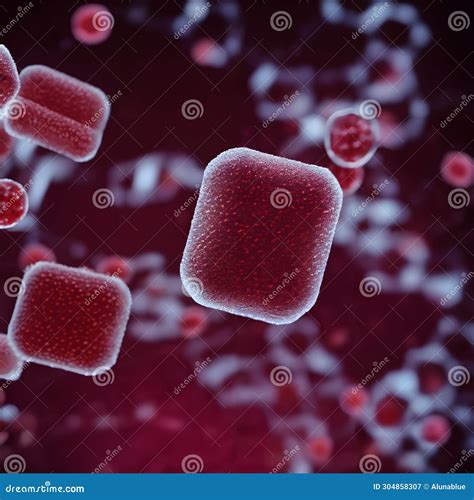 Nanotechnology Digital Structure Of Dna Vector Illustration