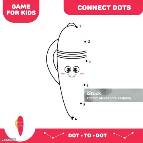 아이들을 위한 점들을 연결하세요 도트 투 도트 교육용 게임 활동 워크시트 볼펜 벡터 일러스트 레이 션 0명에 대한 스톡 벡터 아트 및 기타 이미지 Istock