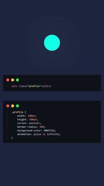 Pulse Animation Pure Css Magic Shorts Coding Css Animation Inspiration Trending