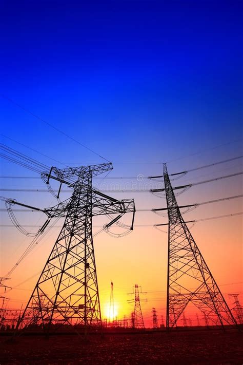 Pylon Stock Illustration Illustration Of Tower Wiring 367199087