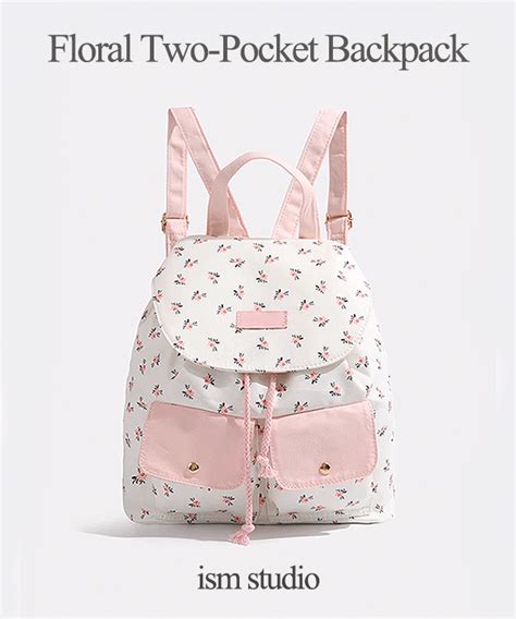 🚀당일배송 플로럴 투포켓 보부상가방 여름 에코백 복조리 백팩 에이블리