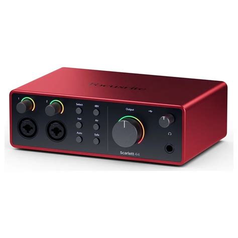 Focusrite Scarlett 4i4 Gen 4 Ses Kartı | doremusic