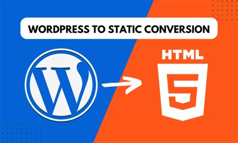 Convert Wordpress Site To Static Html Website By Albinsebastian Fiverr