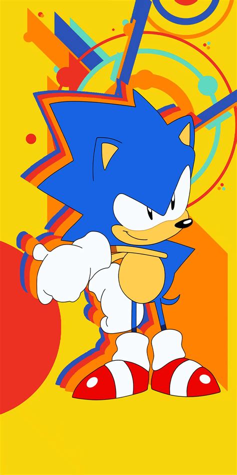 Wanted A Sonic Mania Phone Background Really Bad So I Made Myself One R Sonicthehedgehog