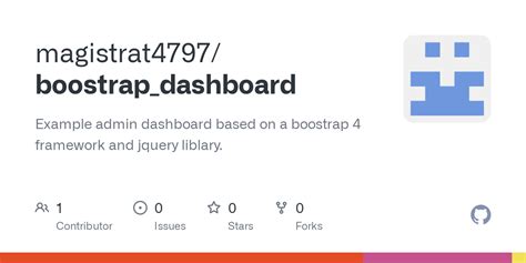 Github Magistrat4797 Boostrap Dashboard Example Admin Dashboard Based On A Boostrap 4