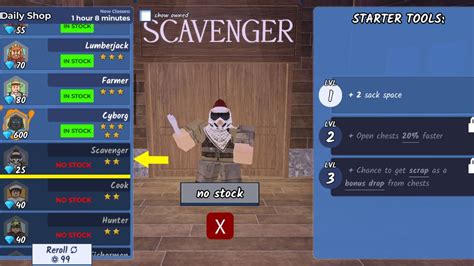 All 99 Nights In The Forest Classes Explained Beebom