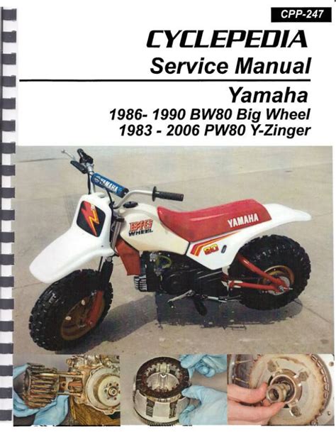 Yamaha Pw80 Bw80 Motorcycle Service Manual 1983 2006