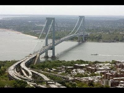 The Verrazano Narrows Bridge New York