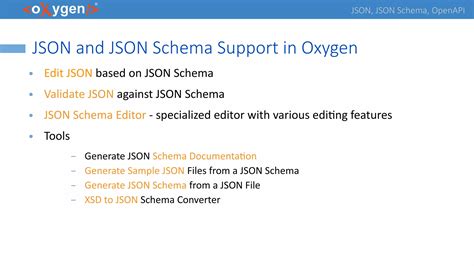 json json schema and openapi ppt