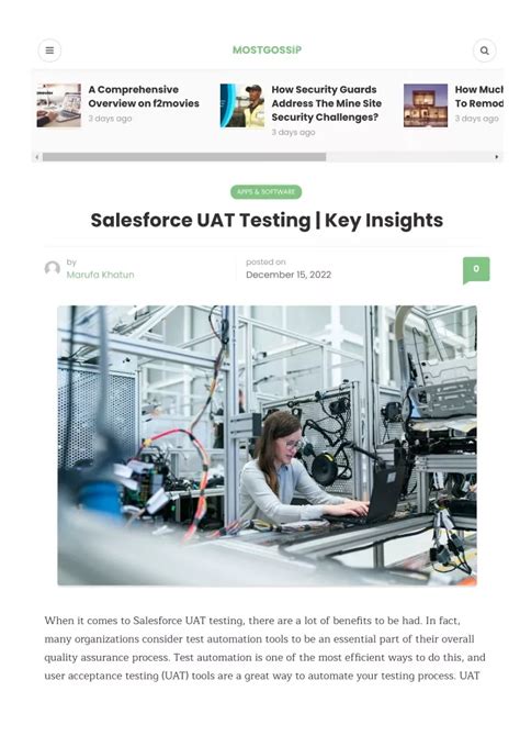 Ppt Salesforce Uat Testing Key Insights Powerpoint Presentation Free Download Id 11970186