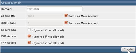 directadmin add on additional domain ipserverone