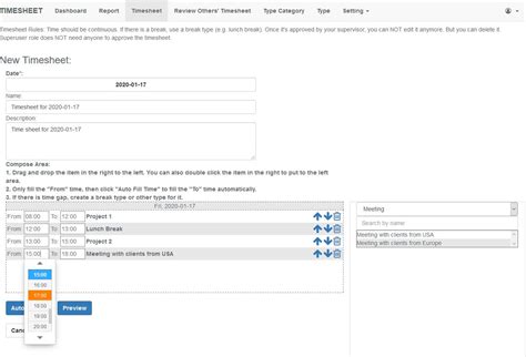 Timesheet Php Script By Mike2012 Codester