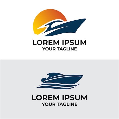Premium Vector Boat Logo Vector Design Template