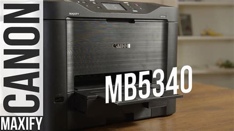 Canon Maxify MB5340: обзор принтера - YouTube