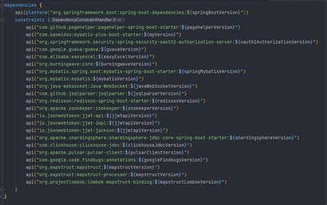 Error Using Custom Bom Helpdiscuss Gradle Forums