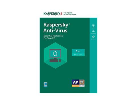Kaspersky Anti Virus 1 User 1 Year Digital Bridge
