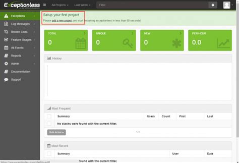 日志收集框架 Exceptionless Exceptionless