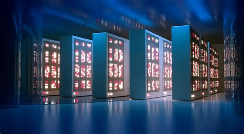 우아하고 미니멀 한 데이터 센터와 행에 컴퓨터 서버 어두운 배경 0명에 대한 스톡 사진 및 기타 이미지 0명 서버실 흰색 Istock