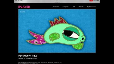 Patchwork Pals Starfish Youtube